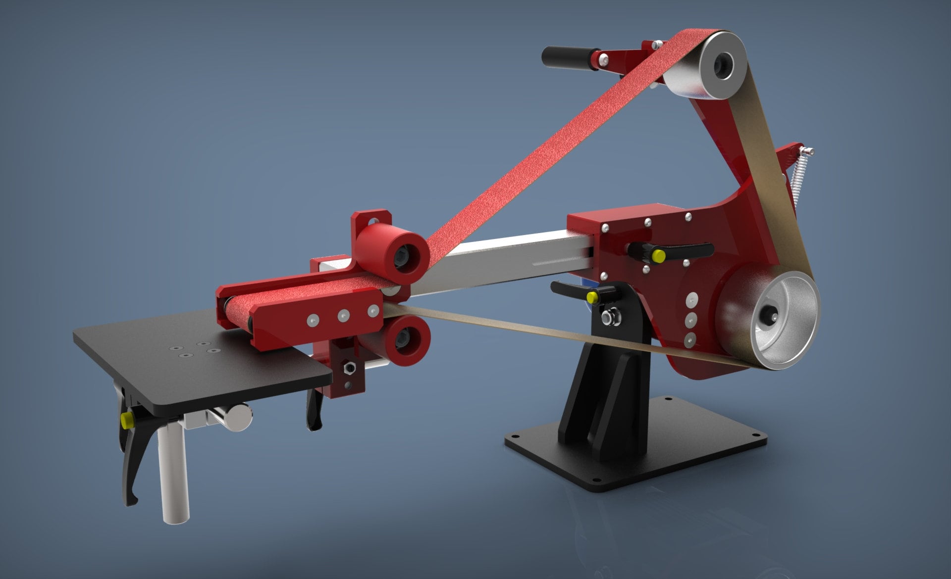2x72'' Tilting Belt Grinder Plans | PDF and DXF Files Included - Etsy