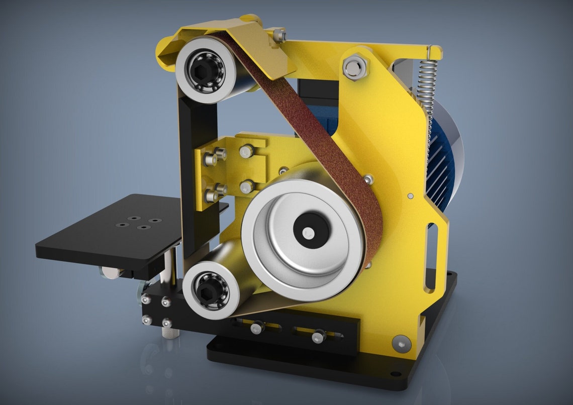 2x24'' Mini Belt Grinder Plans | PDF and DXF Files Included - Etsy