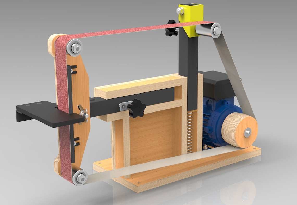 2x72'' Belt Grinder Plans | PDF and DXF Files Included - DIY With Home ...