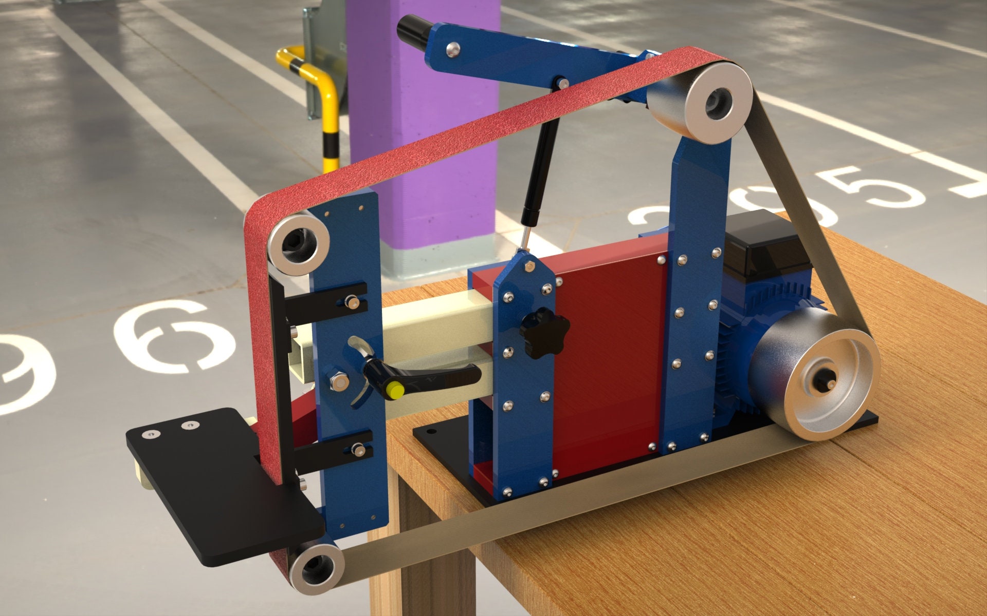 2x72'' Belt Grinder Plans | PDF and DXF Files Included - Etsy