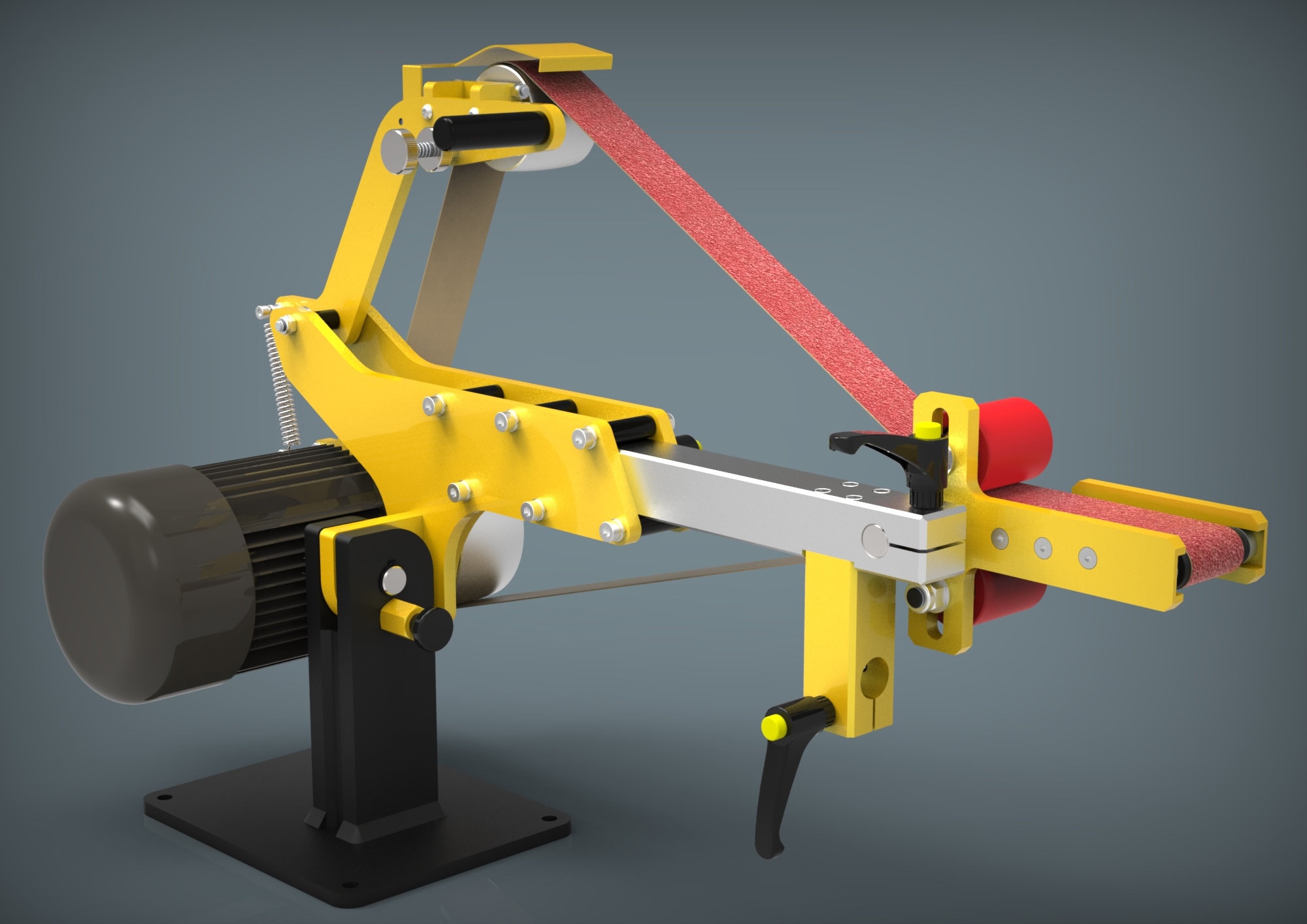 2x72'' Tilting Belt Grinder Plans | PDF and DXF Files Included - Etsy