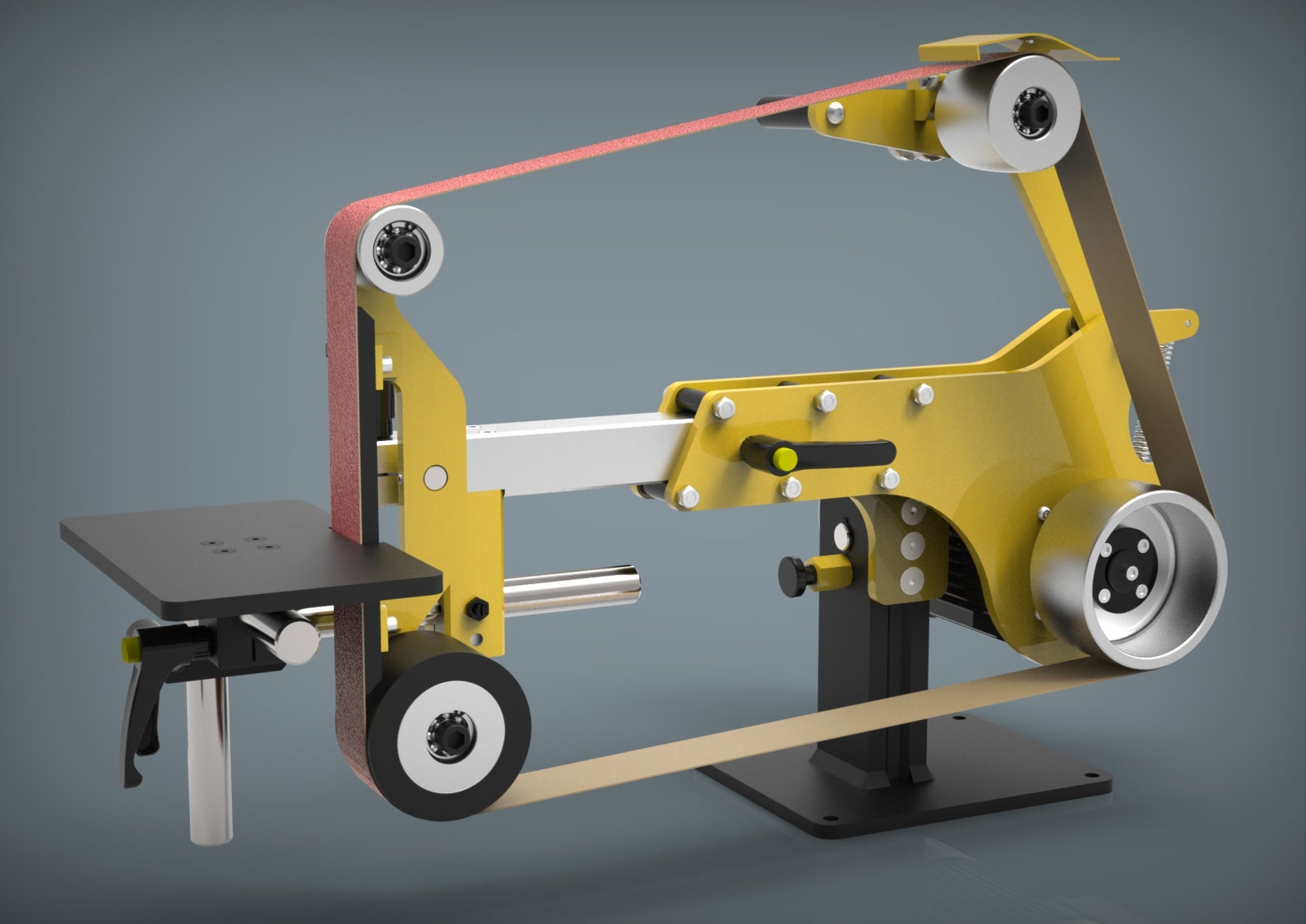 2x72'' Tilting Belt Grinder Plans | PDF and DXF Files Included - Etsy