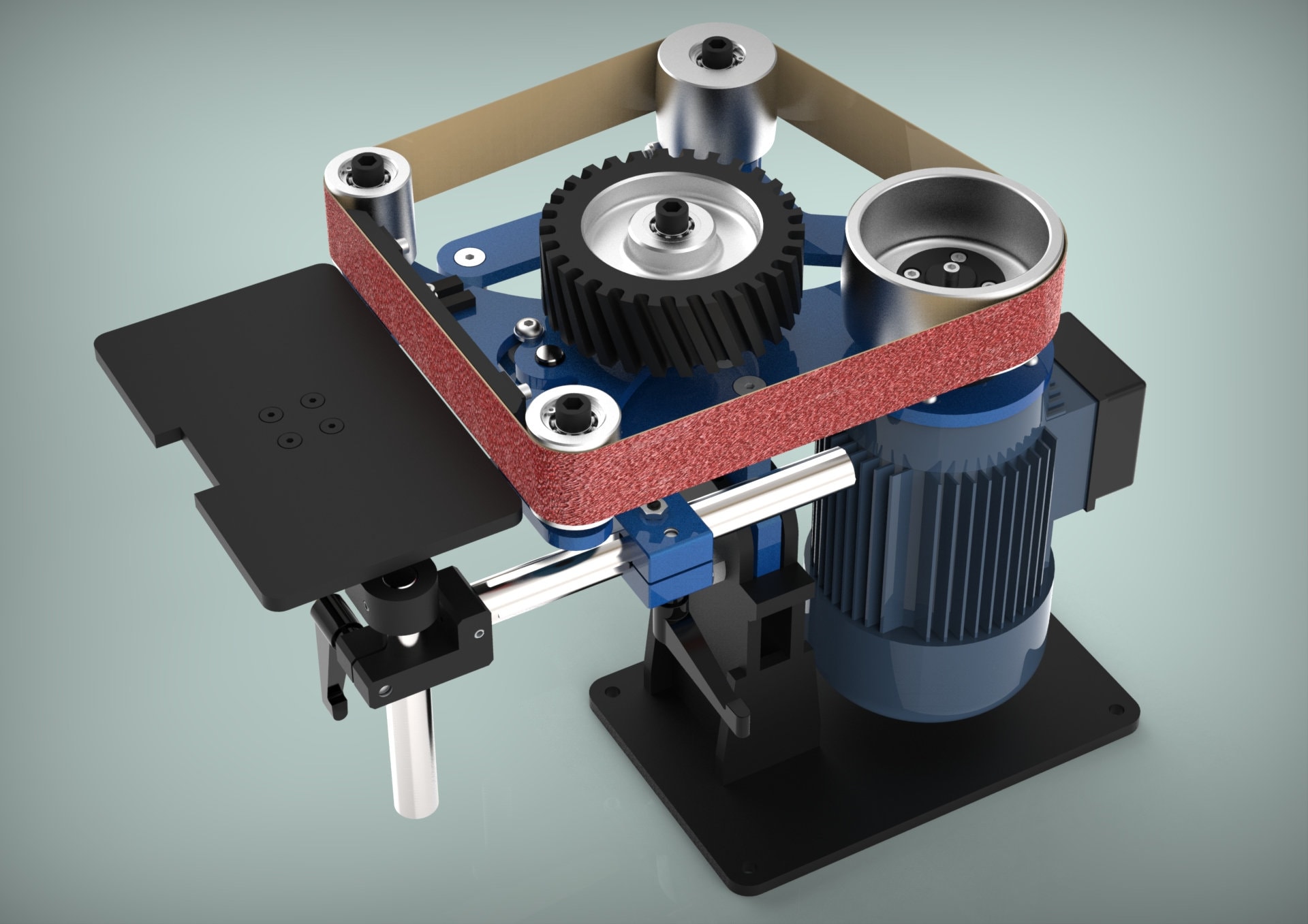 2x48'' Tilting Belt Grinder Plans | PDF and DXF Files Included - Inch ...