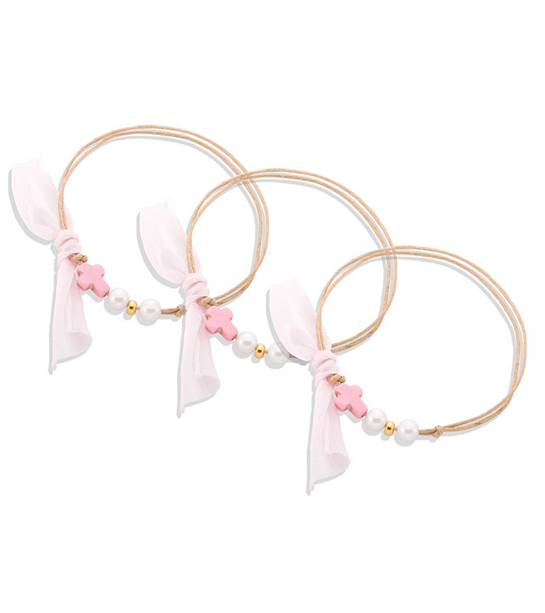 5 X Martirika/witness Bracelets for Christening - Etsy