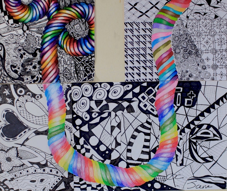 Collaborative Unity Poster Art Project. Unity Rope Lesson - Etsy