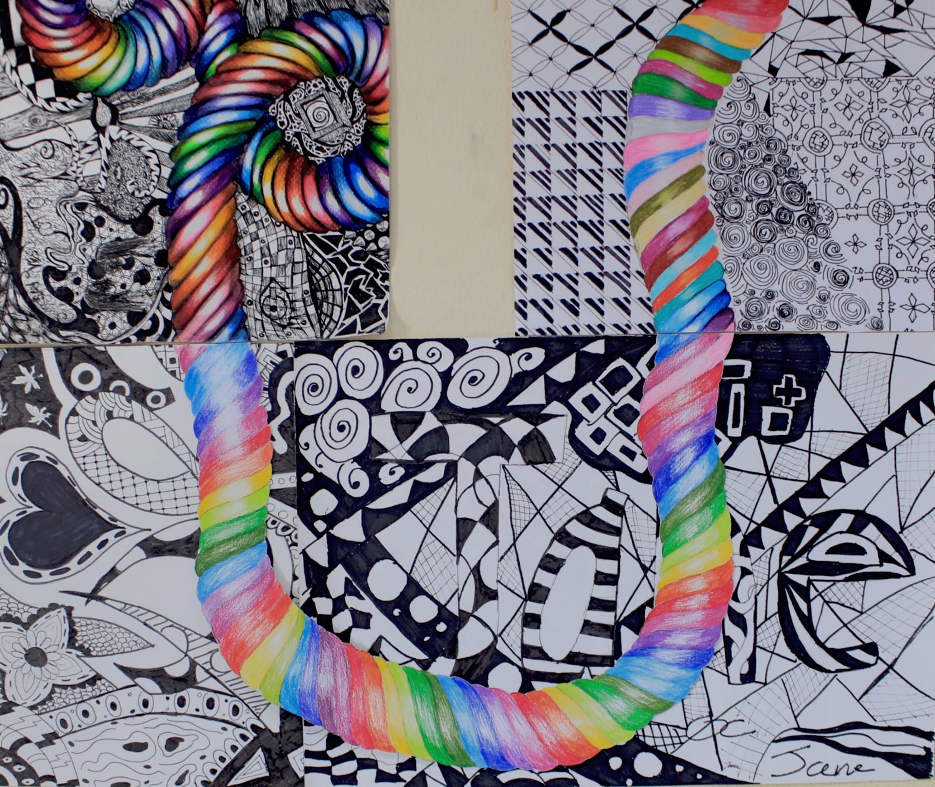 Collaborative Unity Poster Art Project. Unity Rope Lesson - Etsy
