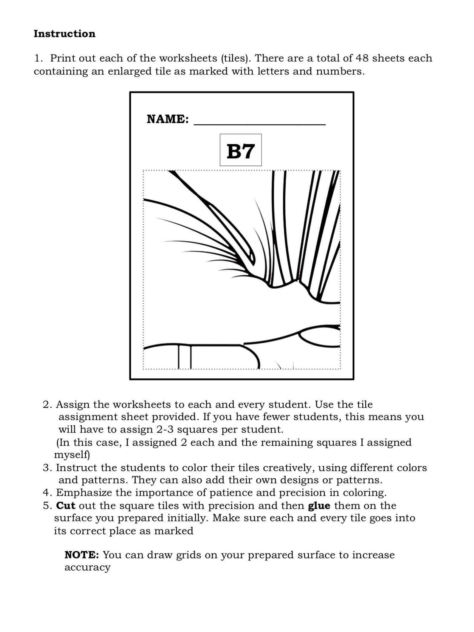 Collaborative Bees and Honey Coloring Poster. Enlarged Printable ...