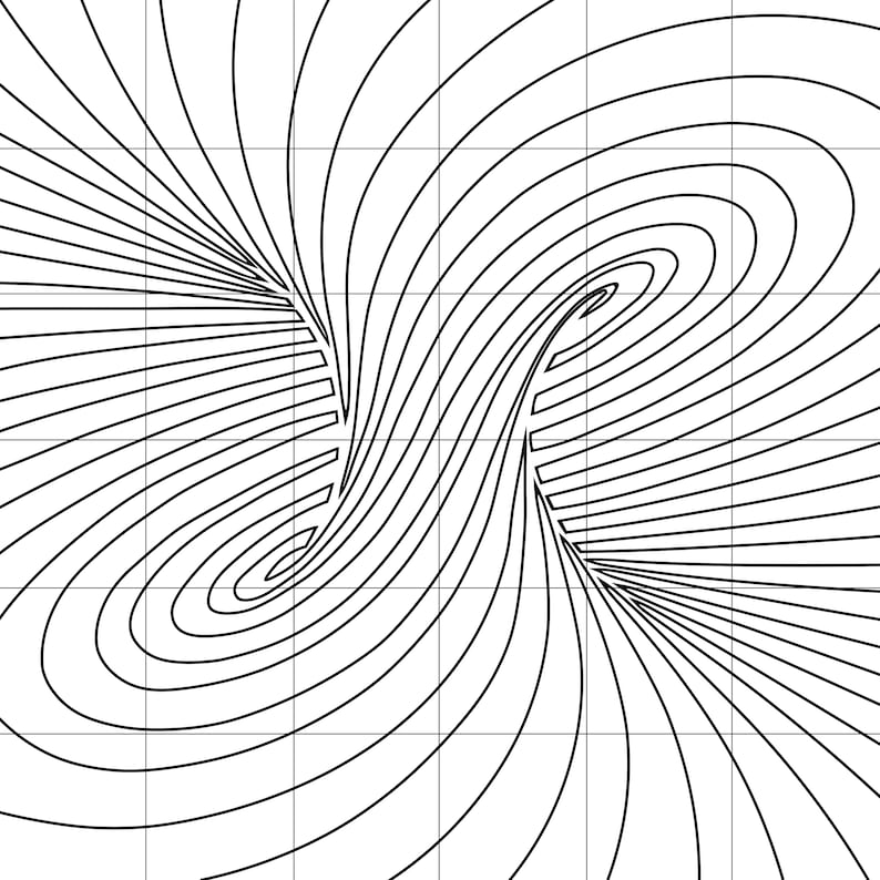 Op Art Vortex Collaborative Coloring Poster/bulletin Board/printable ...