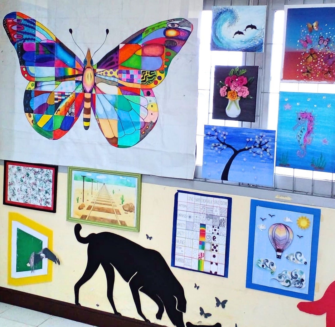 Collaborative Butterfly Coloring Poster. Enlarged Printable Templates ...