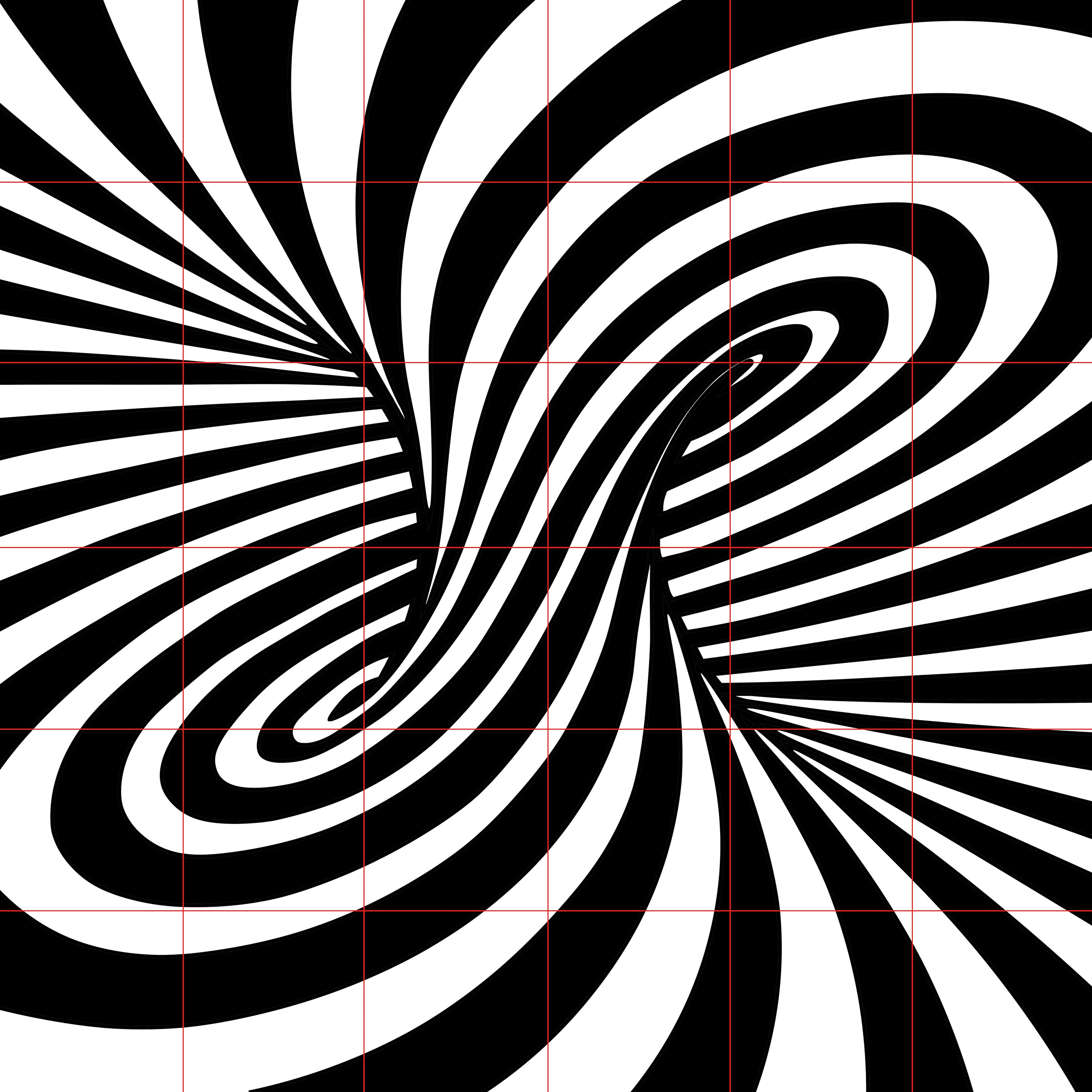 Op Art Vortex Collaborative Coloring Poster/bulletin Board/printable ...
