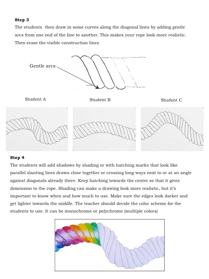 Collaborative Unity Poster Art Project. Unity Rope Lesson - Etsy