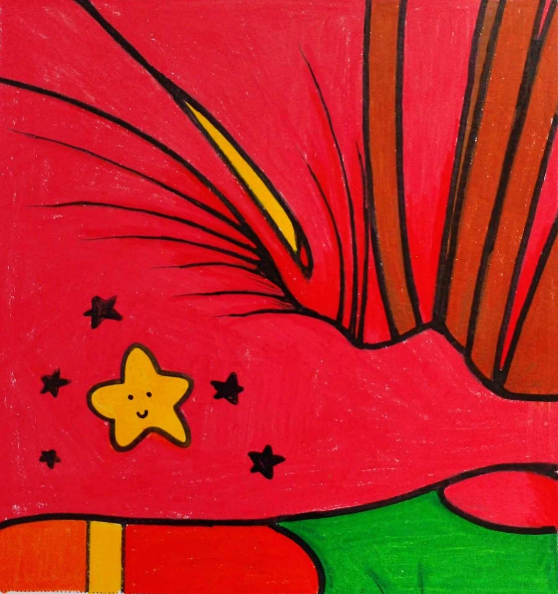 Collaborative Bees and Honey Coloring Poster. Enlarged Printable ...