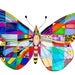 Collaborative Butterfly Coloring Poster. Enlarged Printable Templates ...