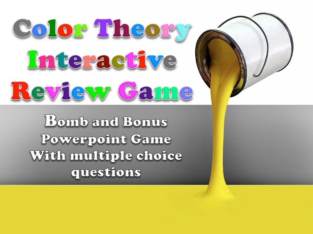 Color Theory Interactive Powerpoint Review Game. - Etsy