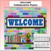 Welcome Back to School Collaborative Coloring Poster. Bulletin Board ...