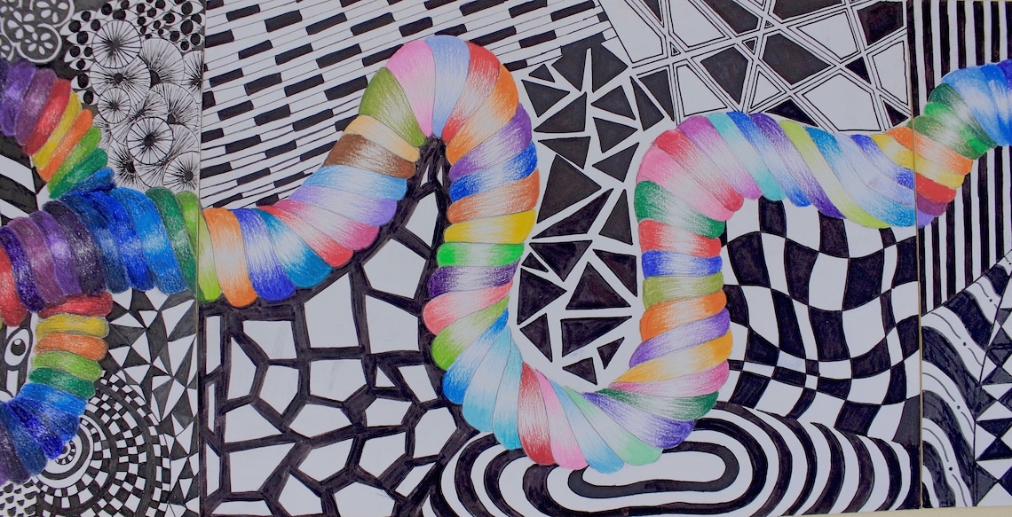 Collaborative Unity Poster Art Project. Unity Rope Lesson - Etsy