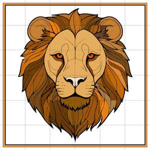 Lion Collaborative Coloring Poster. Printable Bulletin Board Craft for ...