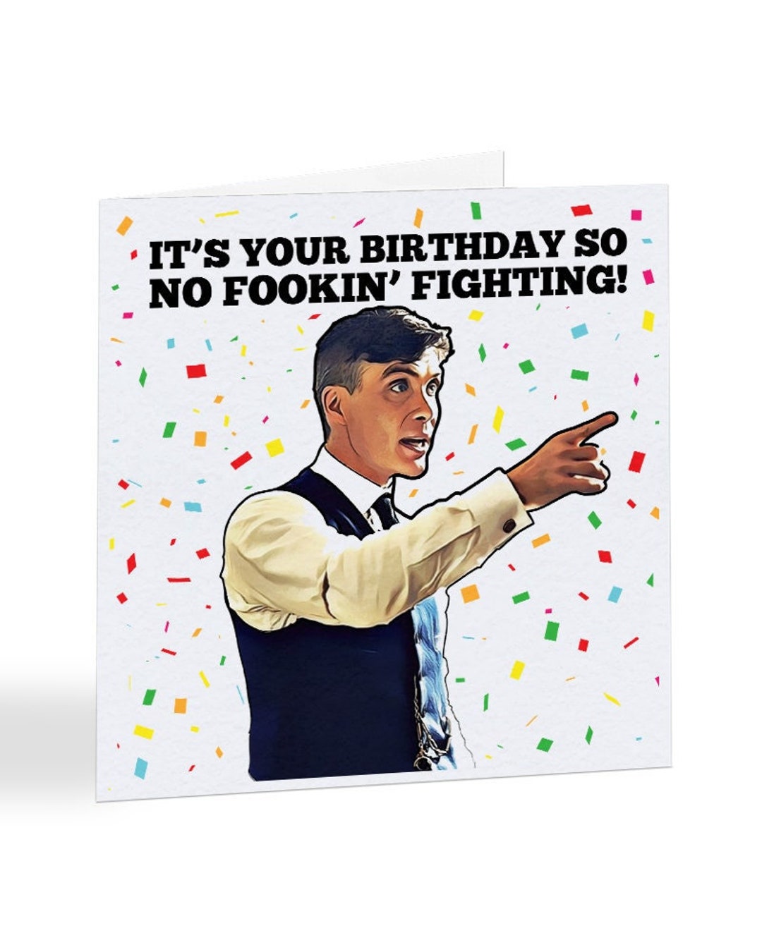 It's Your Birthday so No Fookin' Fighting Birthday - Etsy Norway