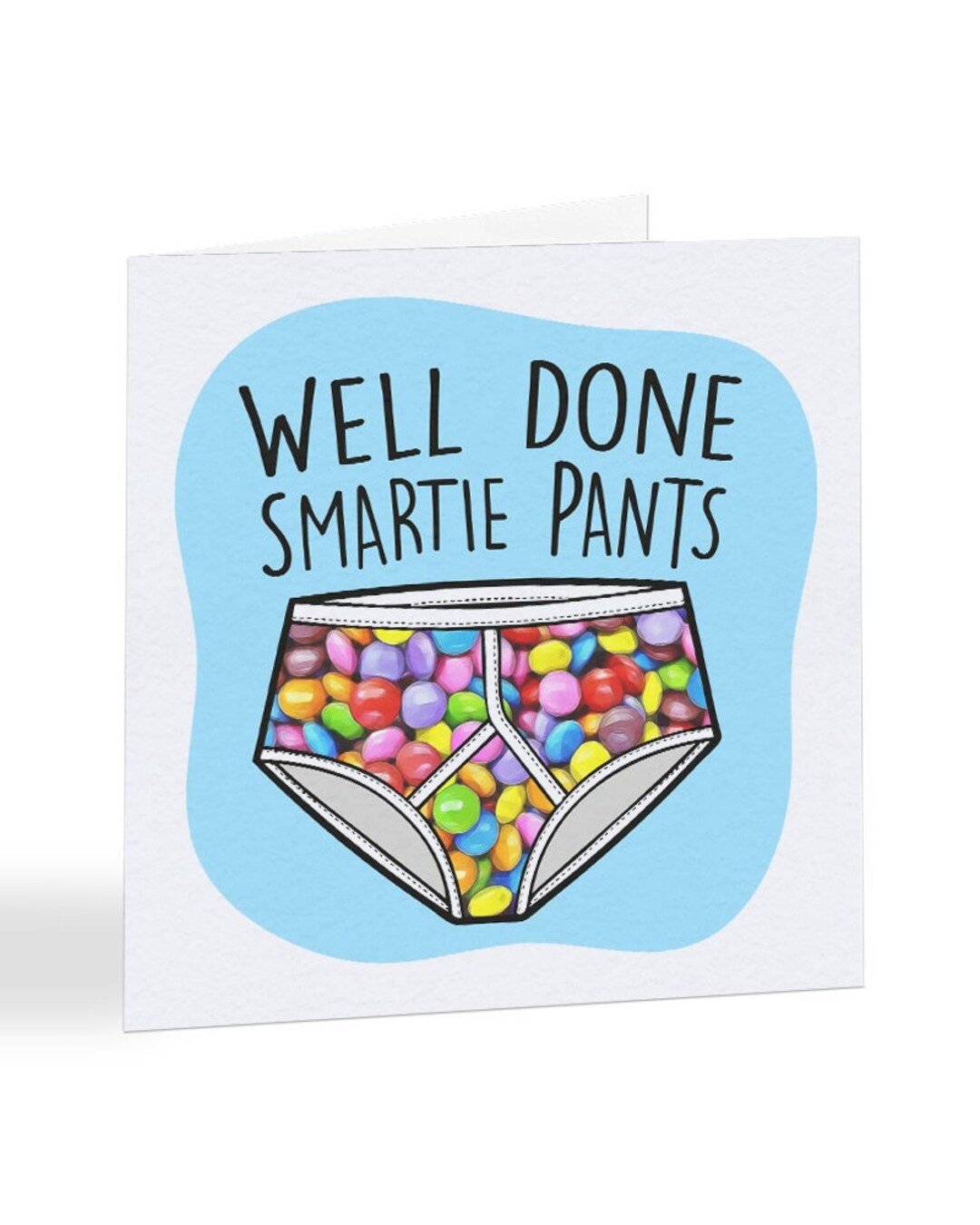 Well Done Smartie Pants Graduation Card - Etsy