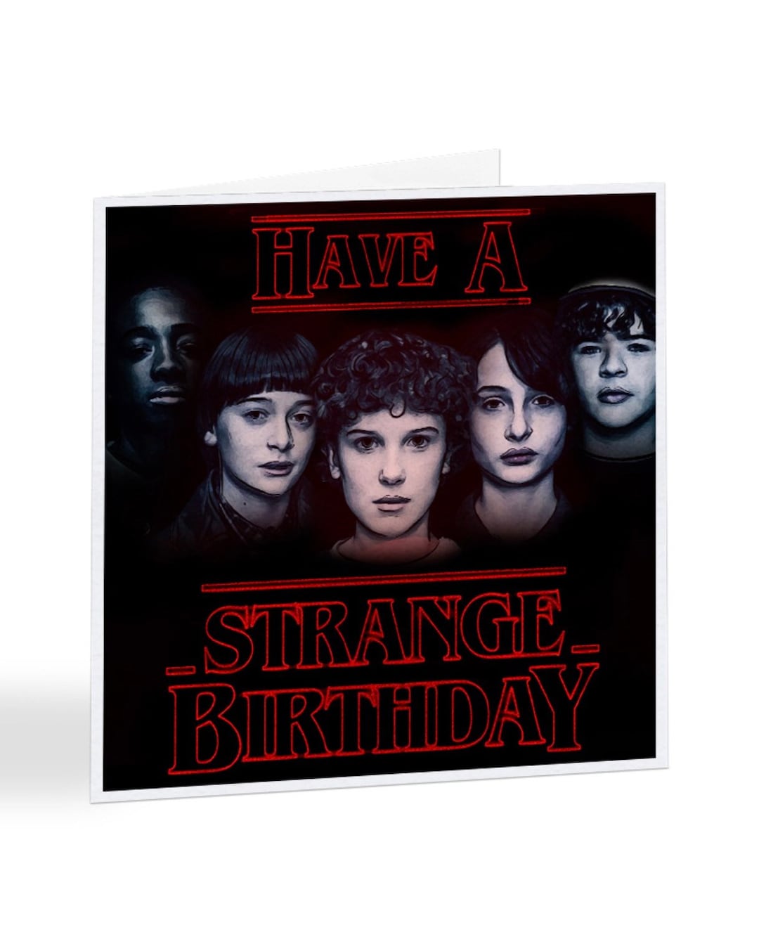 Have A Strange Birthday ST Birthday Card - Etsy