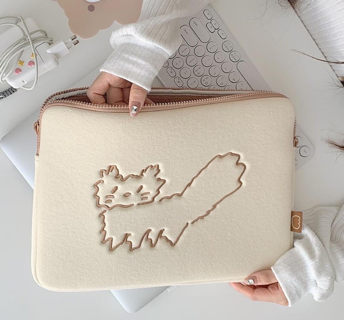 Anime Cartoon Cat Mac Laptop or Ipad Pro Sleeve Case Bag - Etsy UK