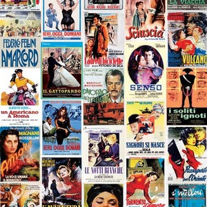 Italian Posters - Collages - Made in Italy - Italian Art Prints - Etsy