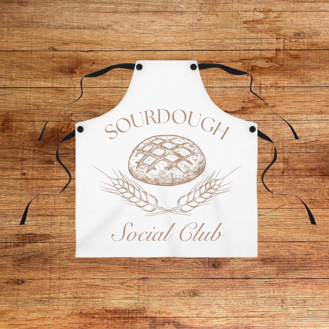 Baking Apron Sourdough Artisan Bread Apron Gift for Baking Enthusiast ...