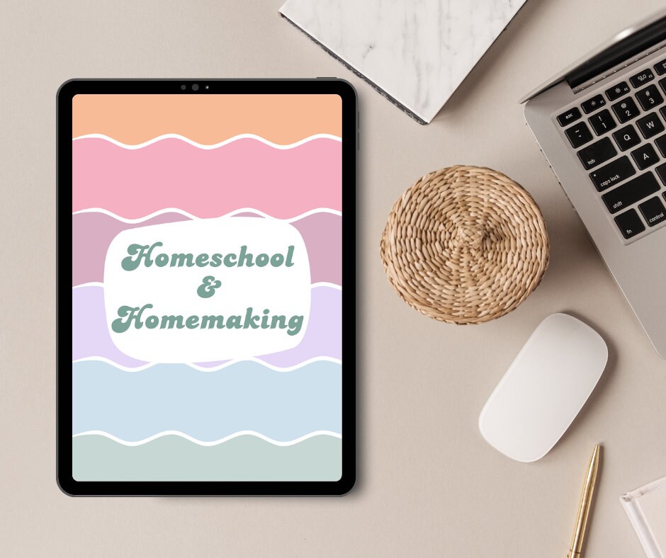 Printable Homeschool Planner Homeschool Digital Planner Goodnotes ...