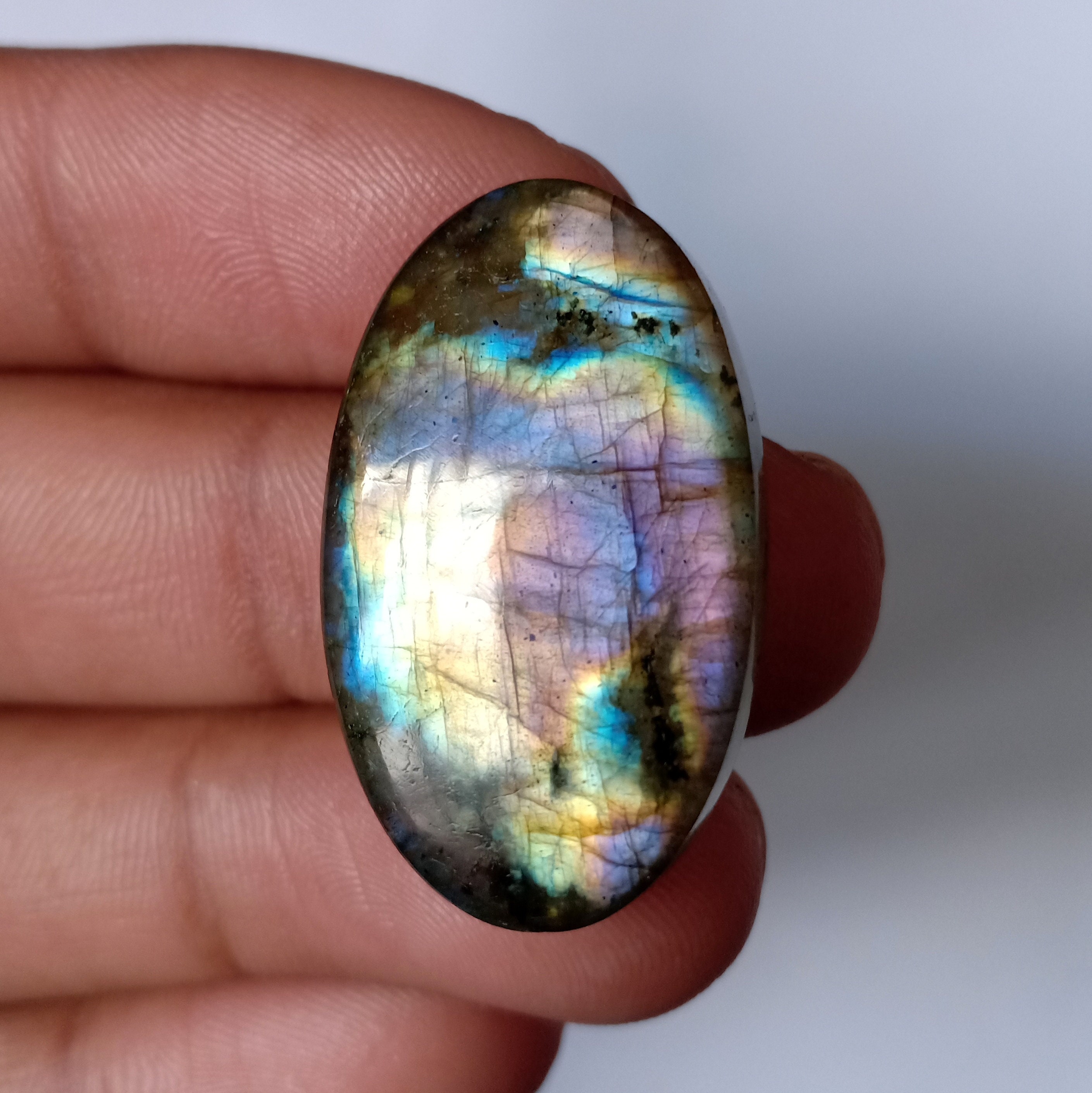 Flashy Labradorite Gemstone/top Quality Labradorite Smooth Stone/multi ...