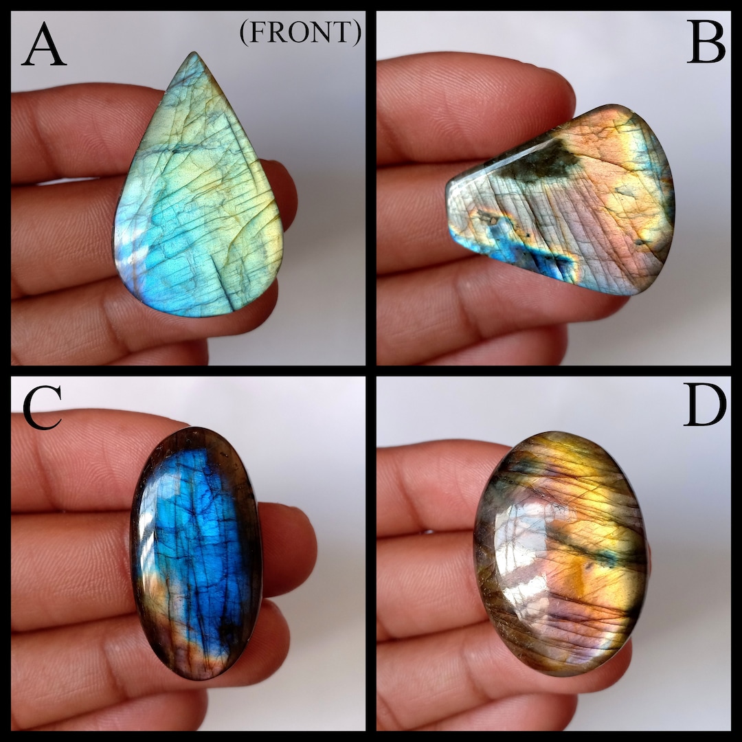 Multi Fire Labradorite Gemstone/labradorite Cabs/labradorite Cabochon ...
