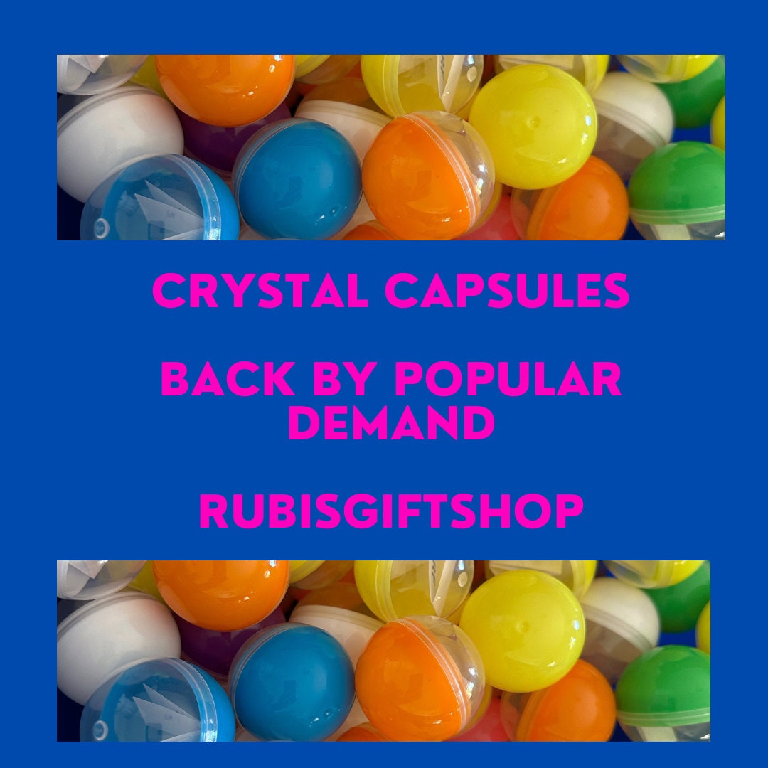 Mystery Crystal Capsules - Etsy
