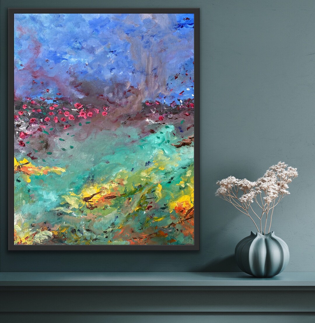 Abstract Oil Painting - Etsy