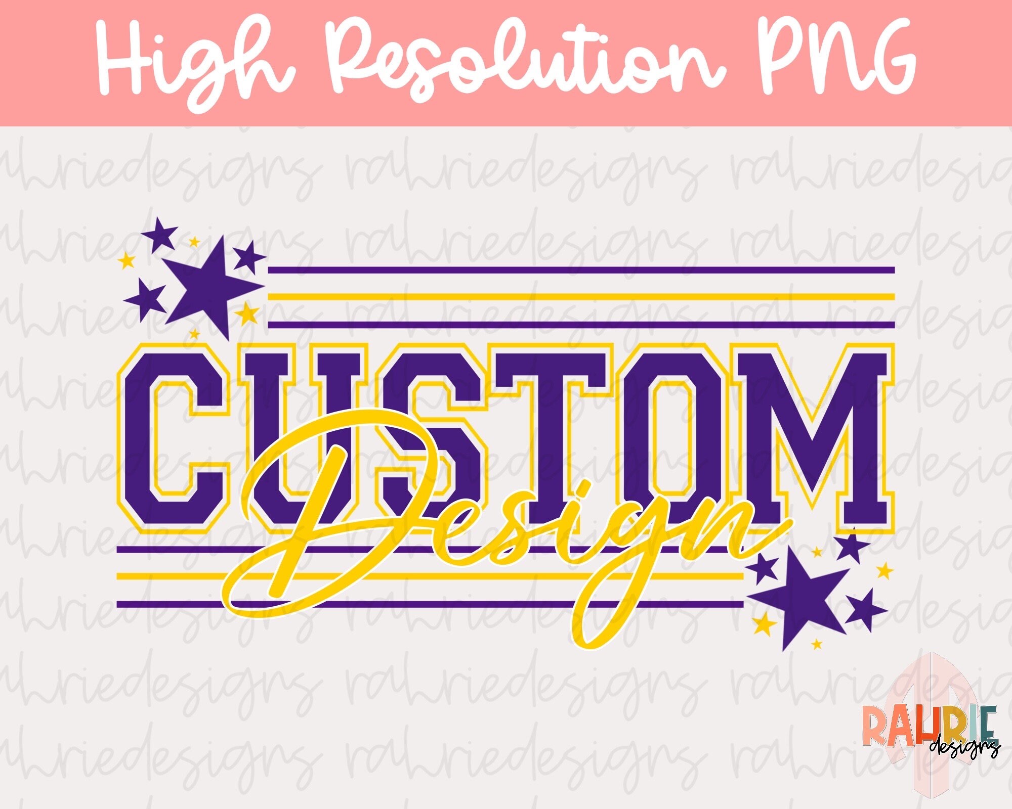CUSTOM Dtf Design PNG / School Mascot / Varsity / Dtf Design Download ...