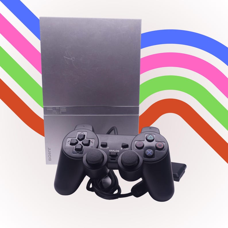 Sony Playstation 2 Slim PS2 System English Menu Upgrade 7000 Series ...