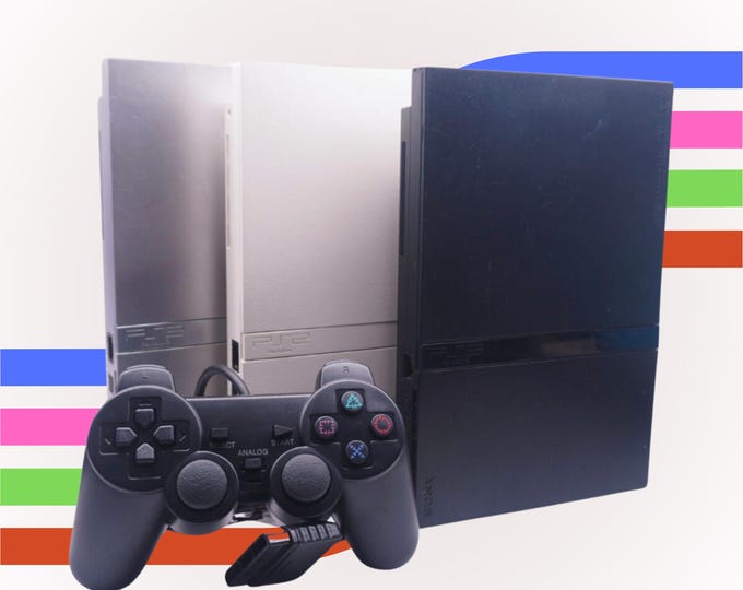 Sony Playstation 2 Slim PS2 System English Menu Upgrade 7000 Series ...