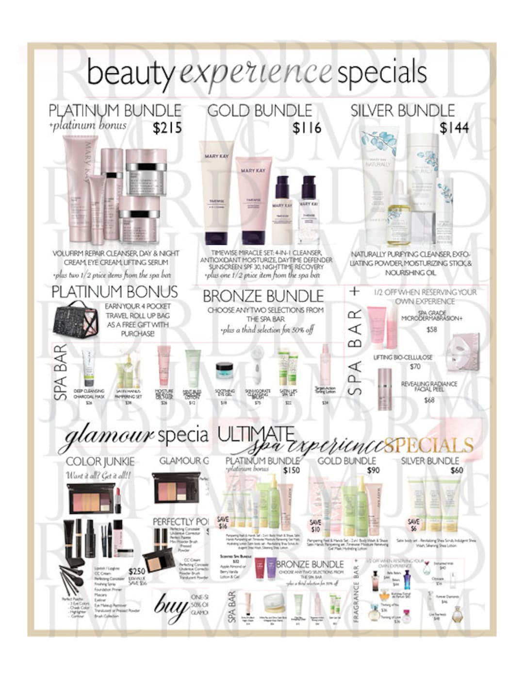 Party Closing Sheets, Mary Kay Set Sheets, Beauty Experience - Etsy