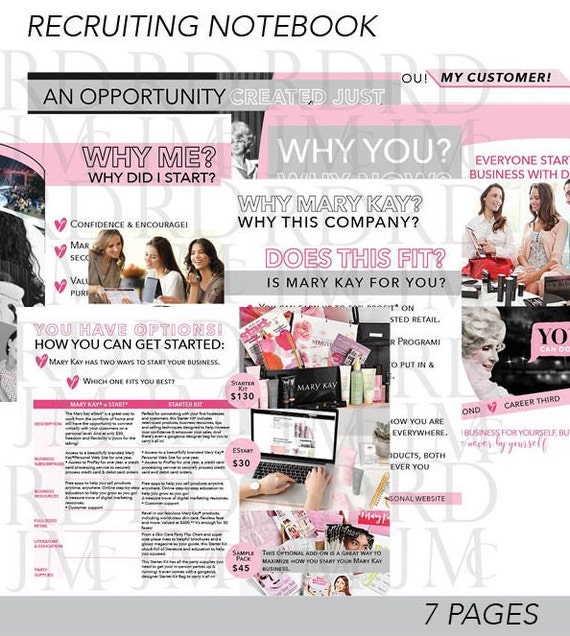 MK Recruiting Notebook - Etsy