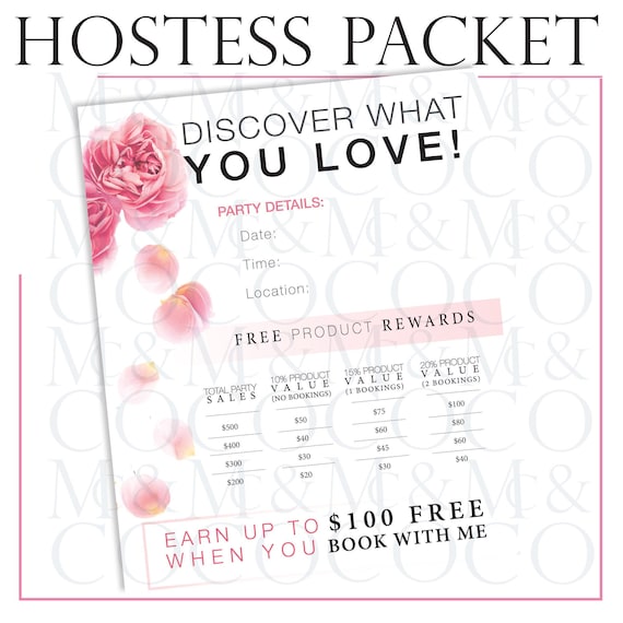 Hostess Packet | Etsy