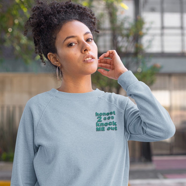 H2GKMO / Honest 2 God Knock Me Out Sweatshirt unisex Concert Crewneck ...