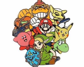 Super Smash Pin - Etsy