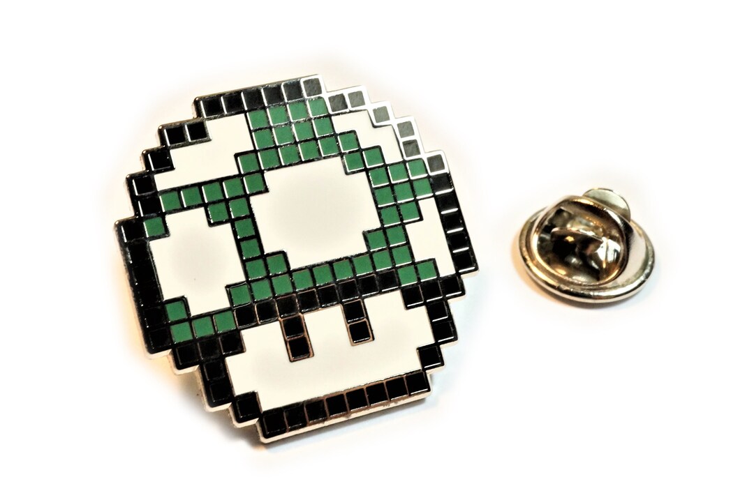 Super Mario World Green Mushroom 1UP Extra Life Power up Hat Jacket Tie ...