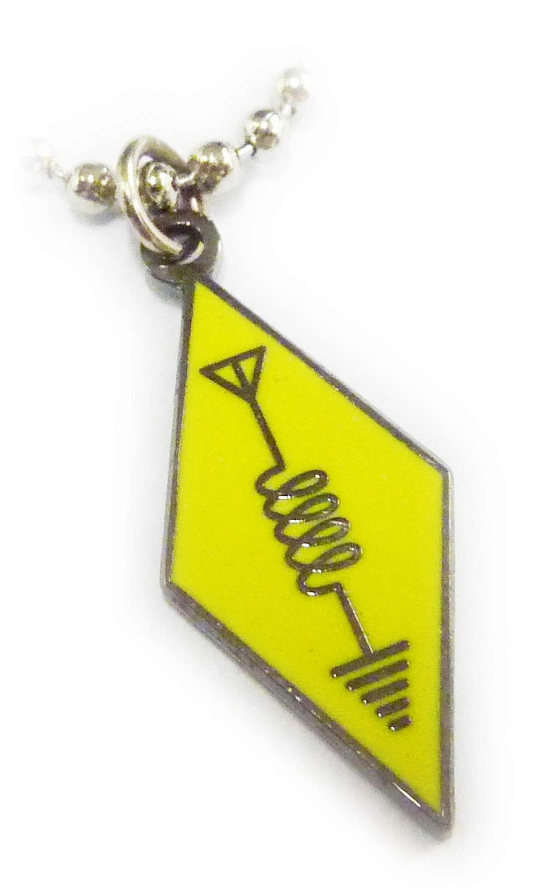 Ham Radio Frequency Symbol Operator Charm Pendant Necklace With Chain ...