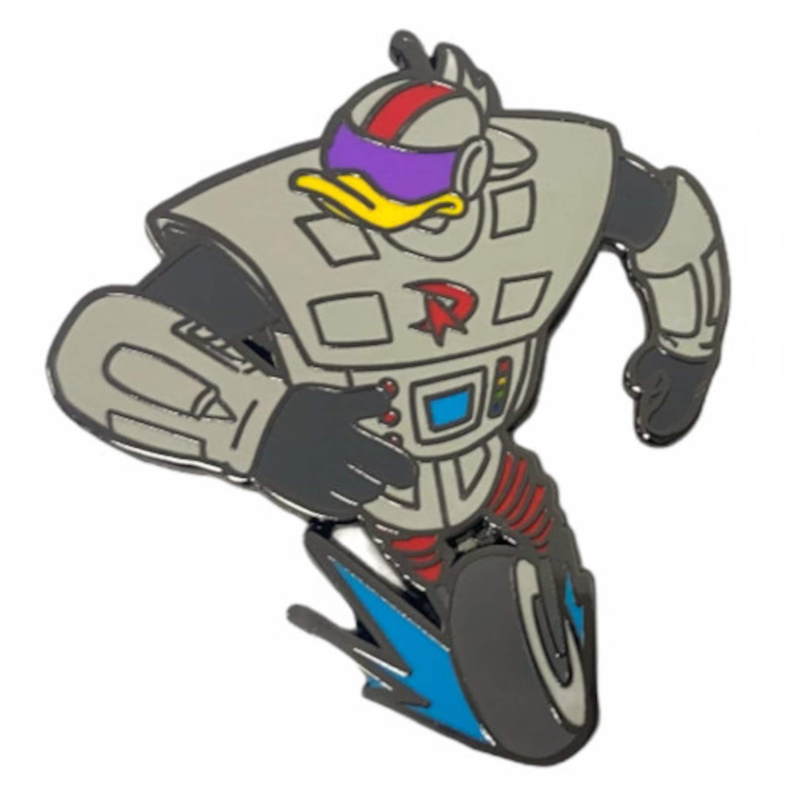 Robo Duck Roboduck Gizmo Duck Tales 80s Hat Jacket Tie Tack - Etsy