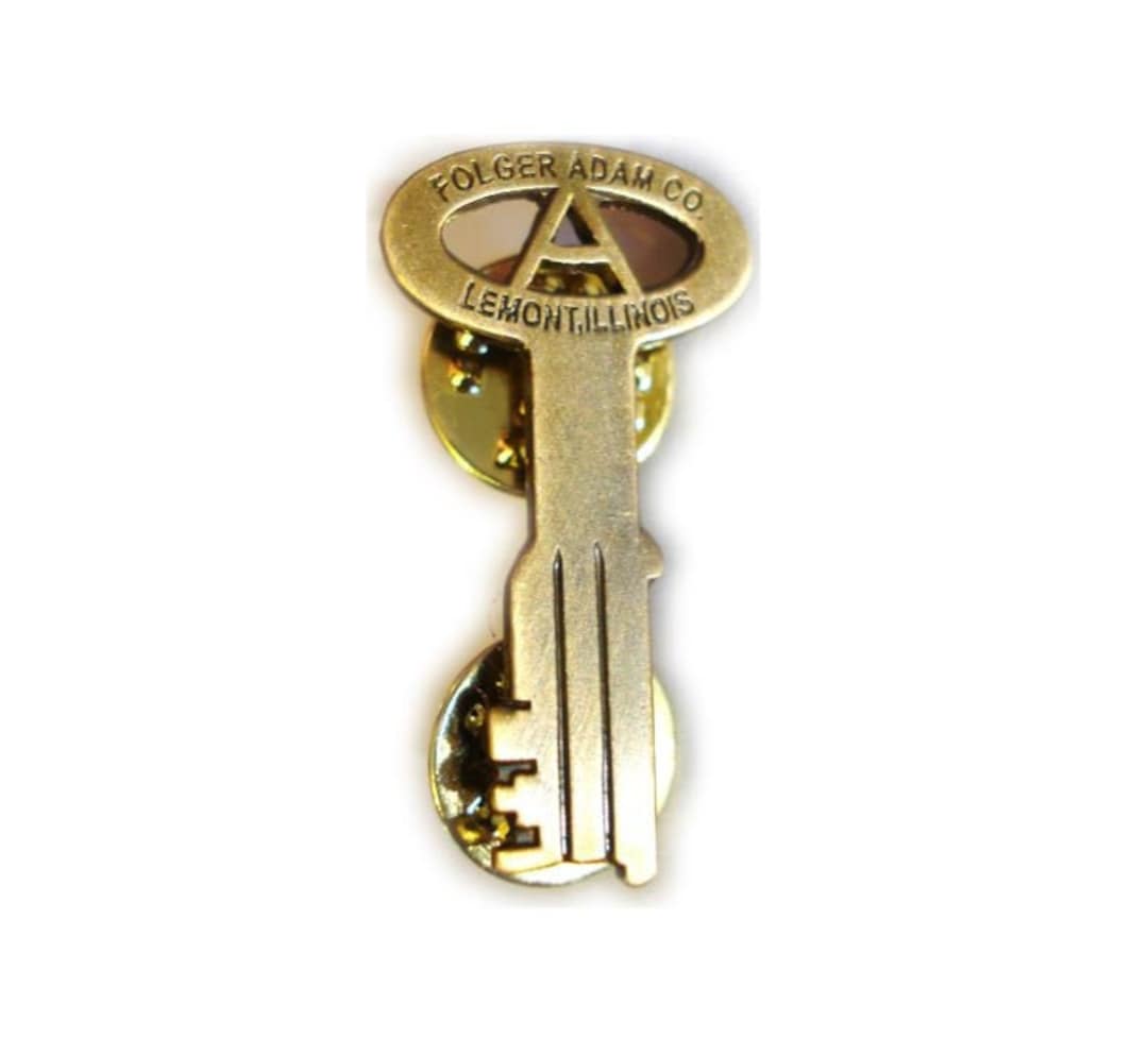 Folger Adam Prison Jail Cell Key Mini Replica Lapel Pin - Etsy Canada