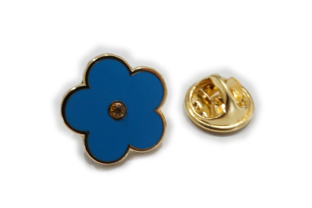 Forget Me Not Flower German Freemason Masonic Hat Jacket Tie Tack Lapel ...