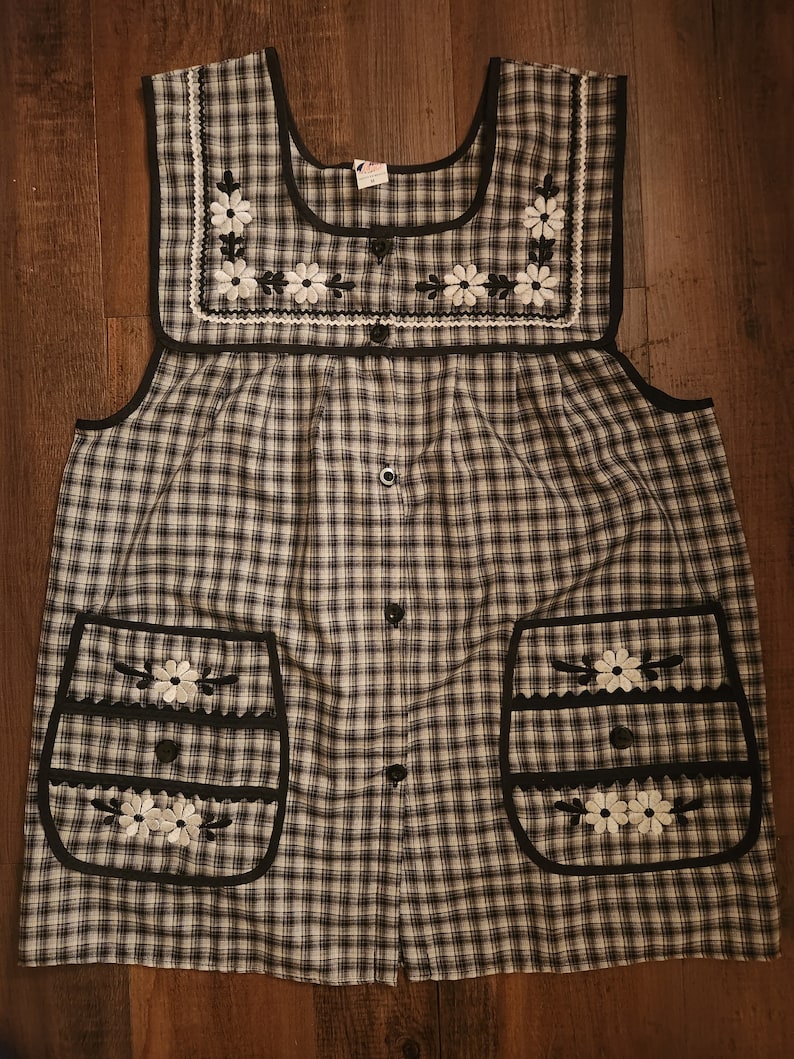 Mandil Mexicano Traditional Apron Embroidered Apron Mandil - Etsy