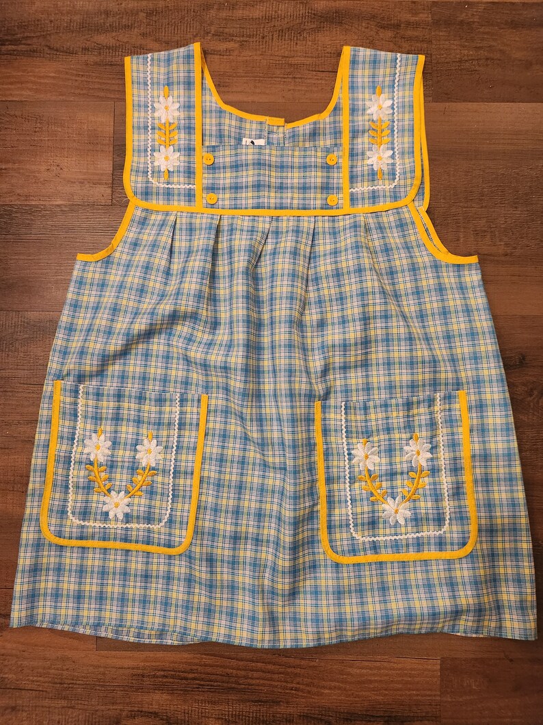 Mandil Mexicano Traditional Apron Embroidered Apron Mandil - Etsy