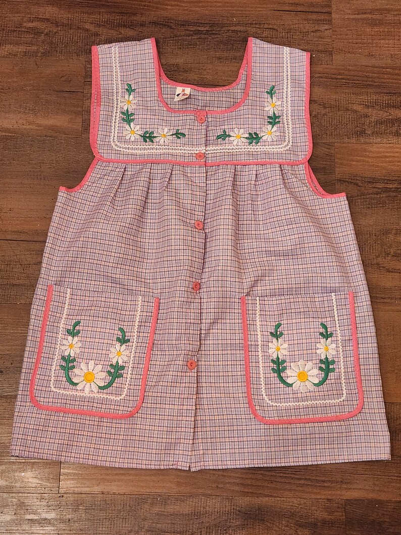 Mandil Mexicano Traditional Apron Embroidered Apron Mandil - Etsy