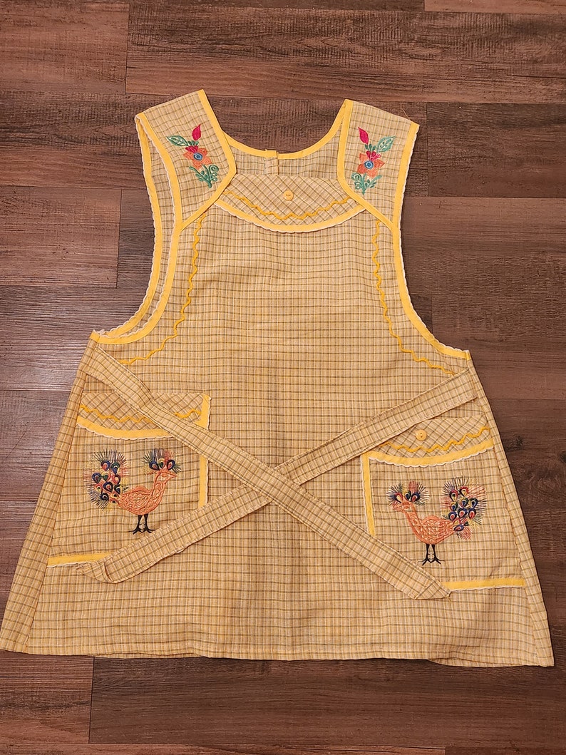 Mandil Mexicano Traditional Apron Embroidered Apron Mandil - Etsy