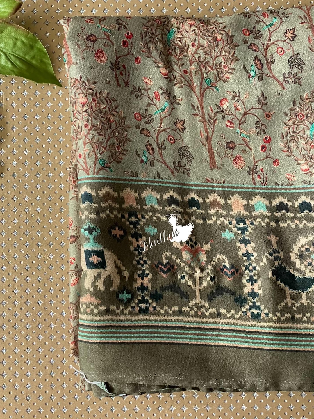 Olive Green Crape - Etsy